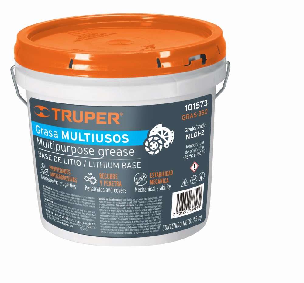GRASA LITIO BALERO MULTIUSOS 3.5KG